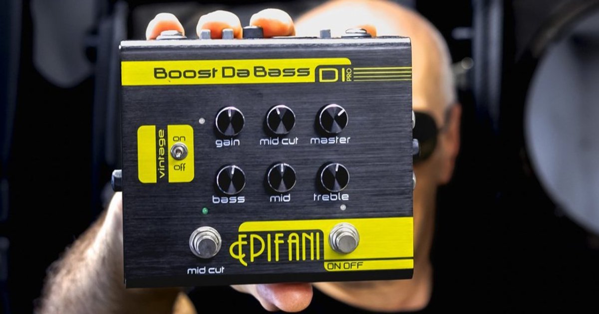 Epifani Boost Da Bass DI Pro préampli et DI pour bassistes - CCL
